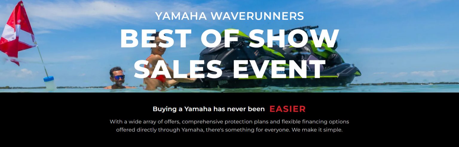 Yamaha WaveRunner – Best of Show Sales Event « Boating Lake Mead